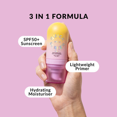 The Quick Flick Quick Screen SPF 50+ Prep Moisturiser with Blue Light ...