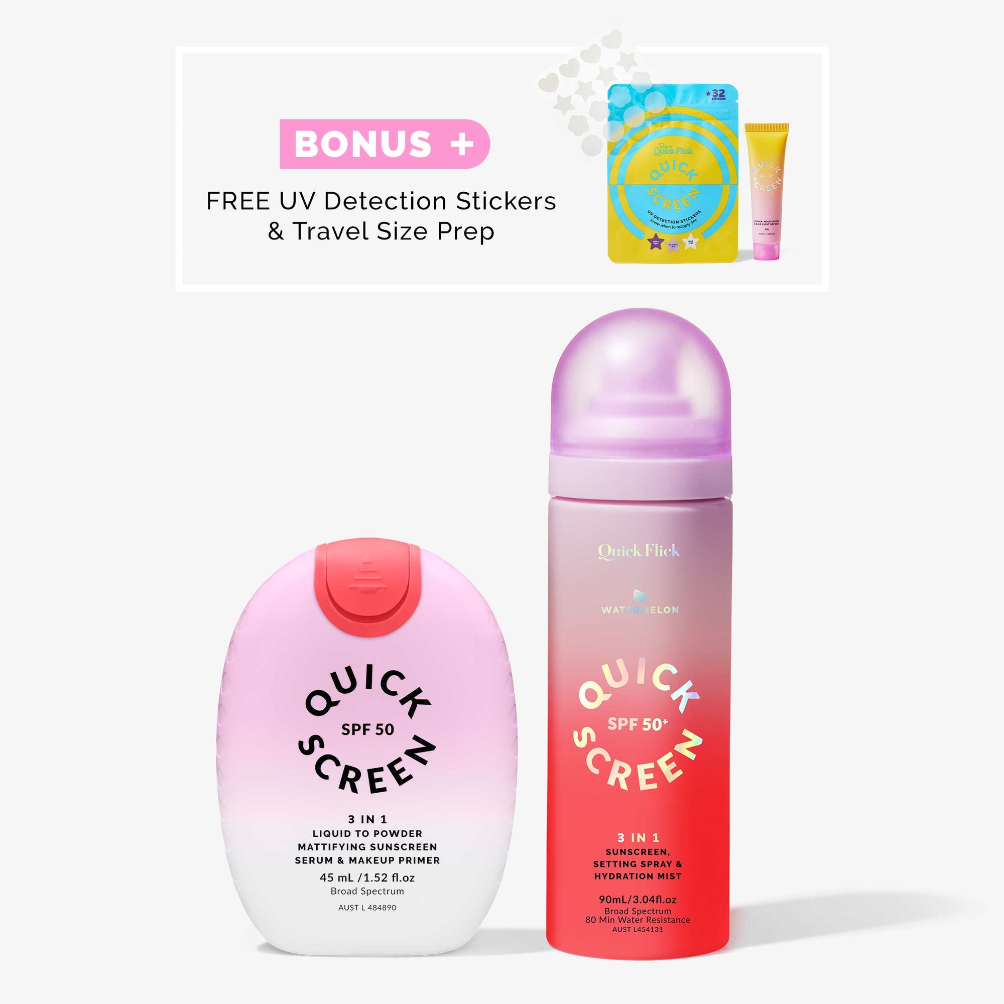 Prep & Set Bundle - Watermelon – Quick Flick