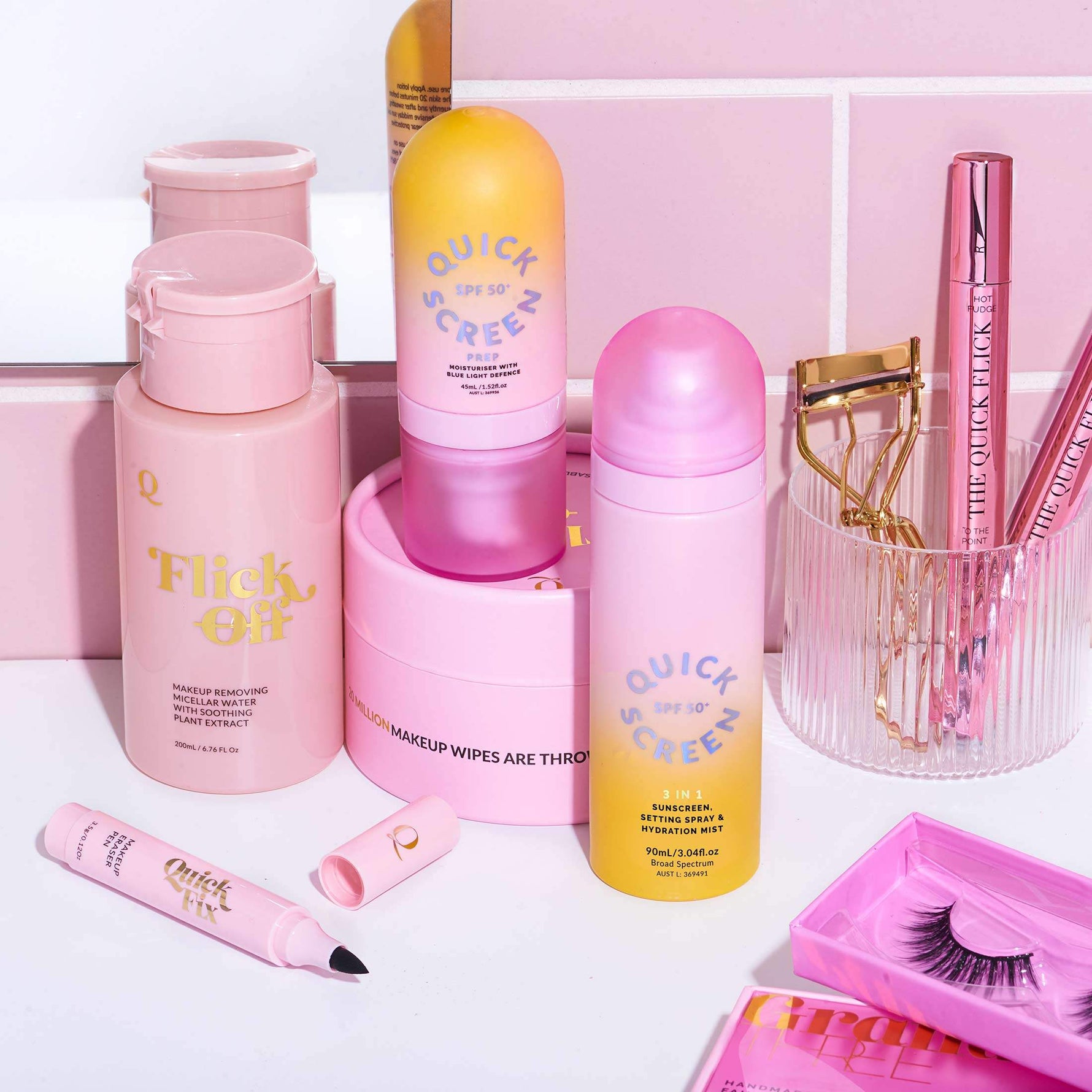 The Quick Flick Quick Screen SPF 50+ Prep Moisturiser with Blue Light ...